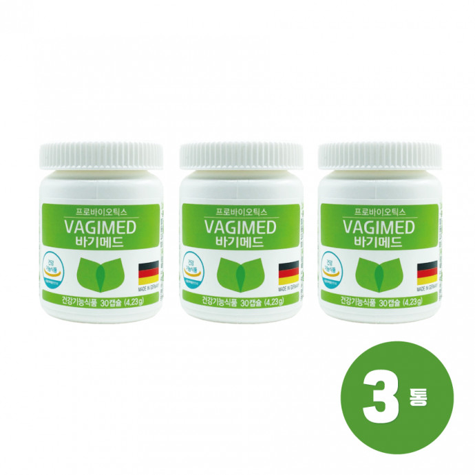 Nutritional Supplements > [선물쇼핑백동봉]바기메드 30캡슐 x 3개(무료배송) | Conia World